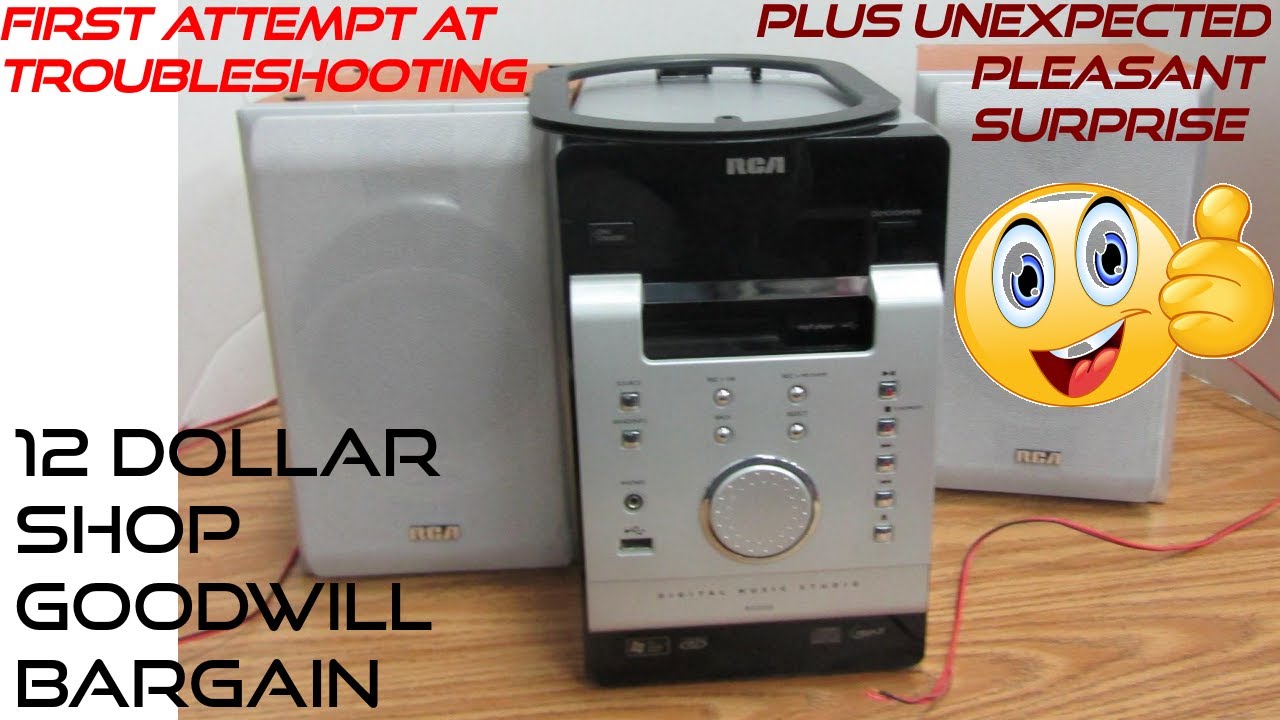 RCA RS 2050 - Let's Start Troubleshooting - YouTube