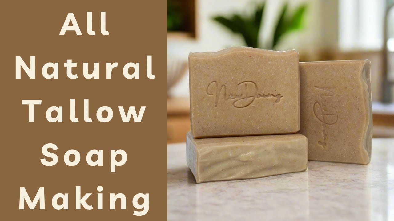 Mini Soap Batch Ep. 9 | Tallow Soap | Cold Process Soap Making | New ...