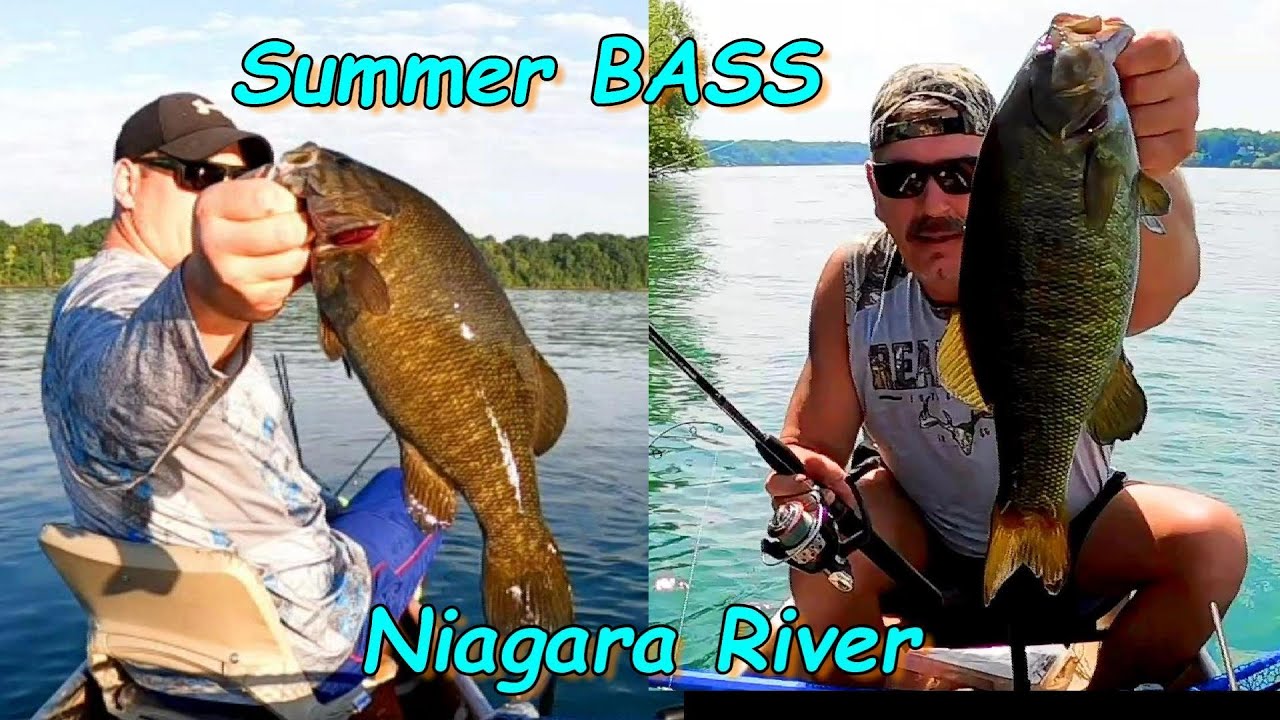 Lower Niagara Smallmouth Bass - Canoe fishing - YouTube