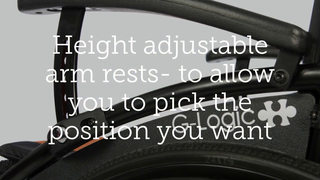 The Excel G logic Self Propelled Wheelchair Blue and Silver Edition ...