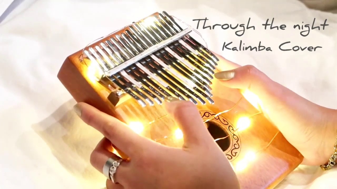 Through the night by IU (Kalimba Cover) - YouTube