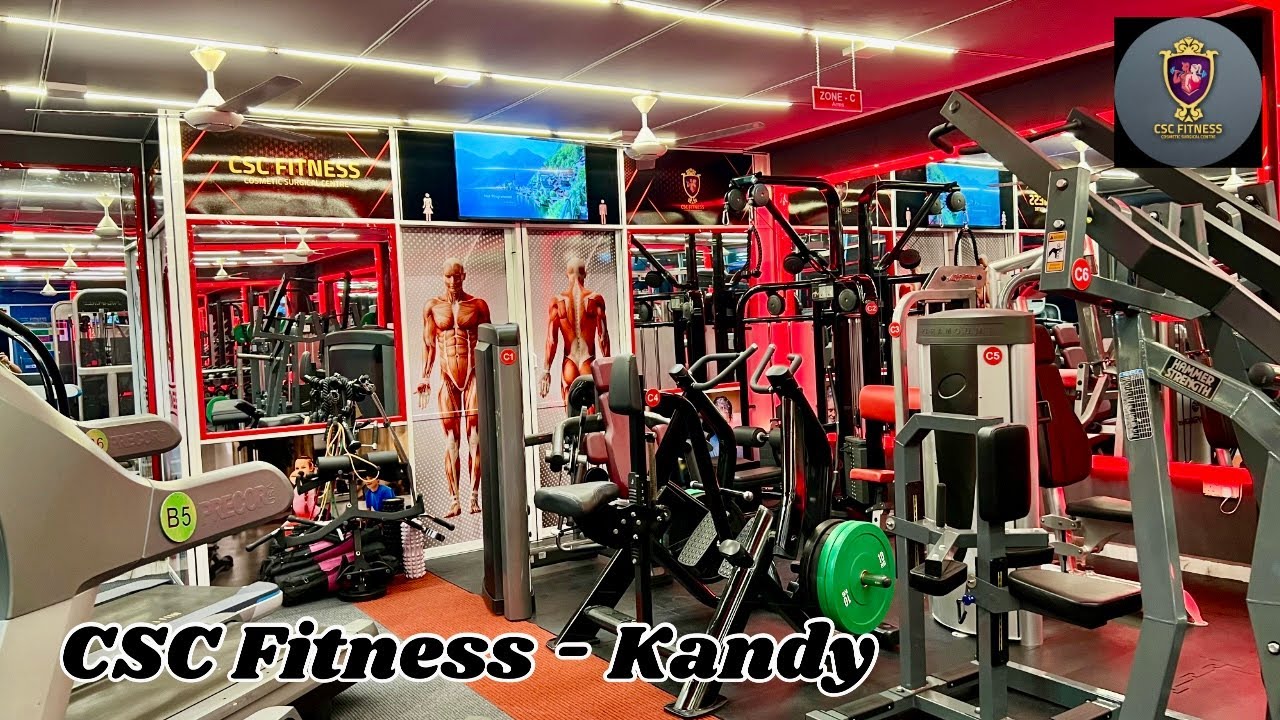 මහනුවර හොදම ජිම් එක CSC Fitness Kandy Best Gym in Kandy Muscle build ...