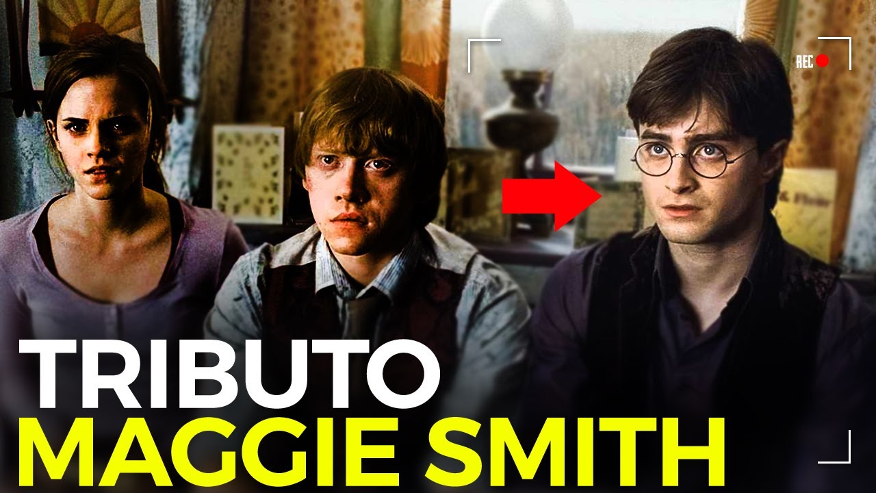 ¿ la Profesora Mcgonagall Maggie Smith ESTA VIVA?- Riddle ! - YouTube