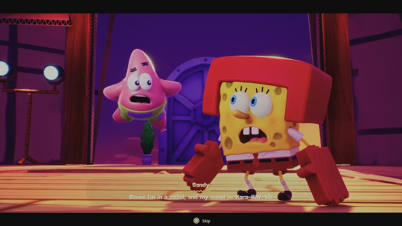 Sandy Boss Fight|SpongeBob SquarePants: The Cosmic Shake #5 - YouTube