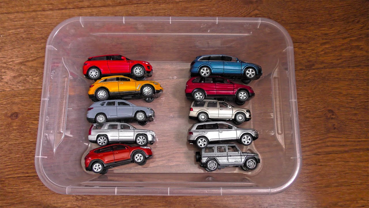 Various SUV Cars out of the Box - YouTube