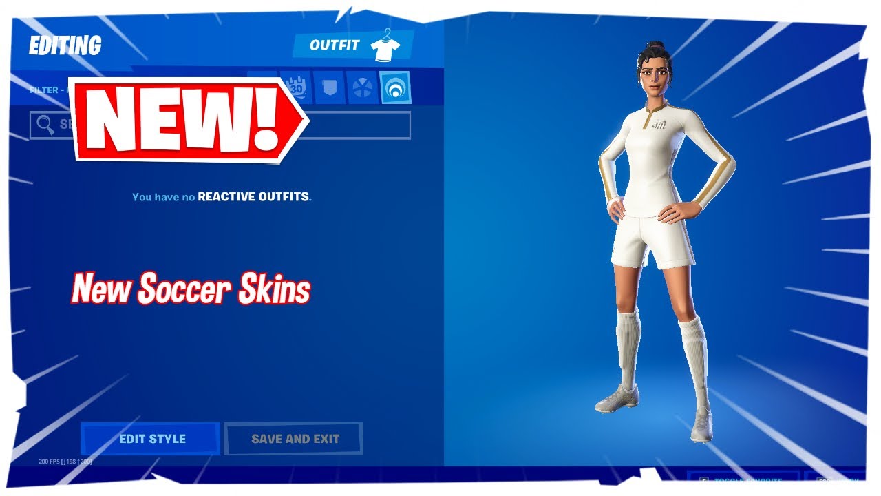 All NEW Soccer Skins I Won From the Pele Tournament - YouTube