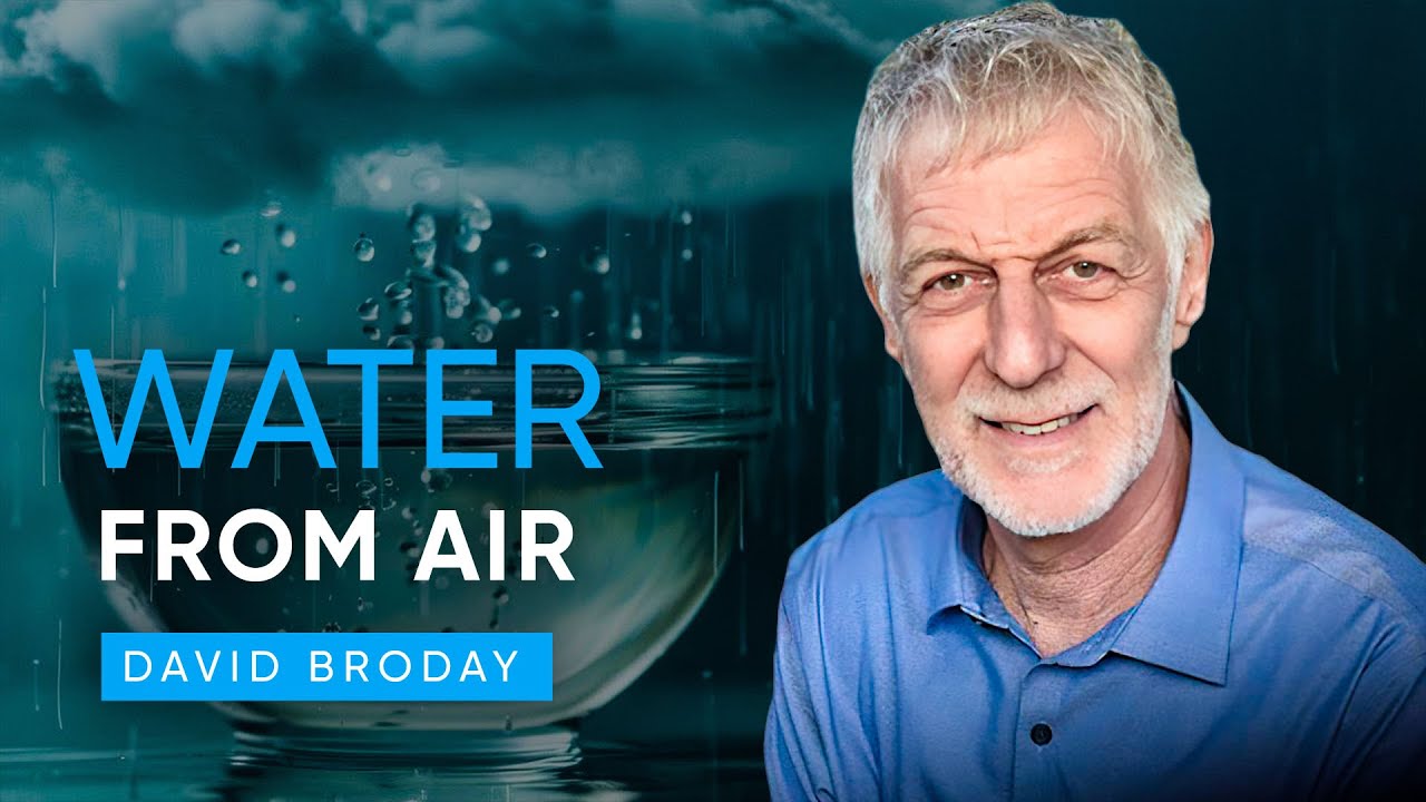Technology of Extracting Water from Air | David Broday - YouTube