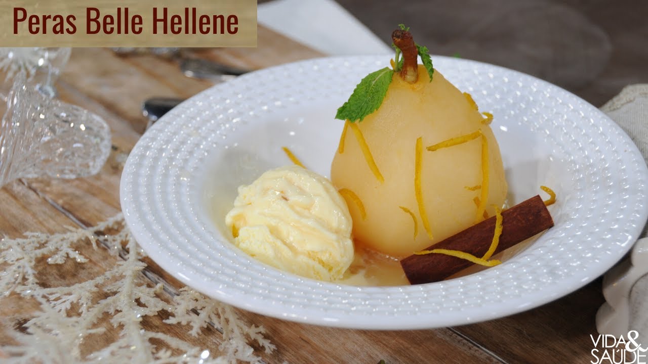 Receita: Pera Belle Hélène - Como ter sucesso nas mudanças de ano novo ...