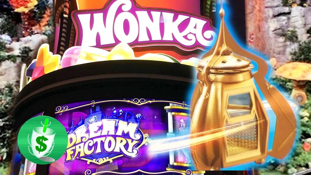 Willy Wonka Dream Factory slot machine, bonus - YouTube