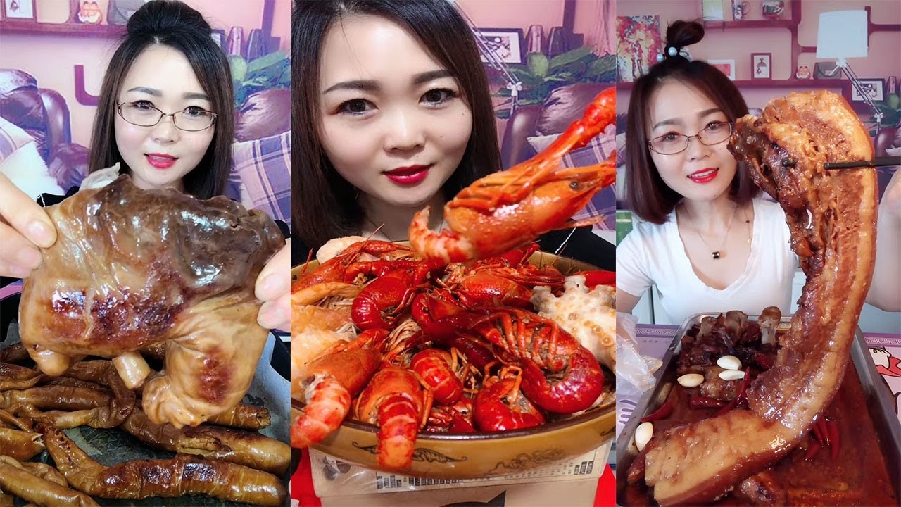 Various Chinese seafood food bloggers VOL47 - YouTube