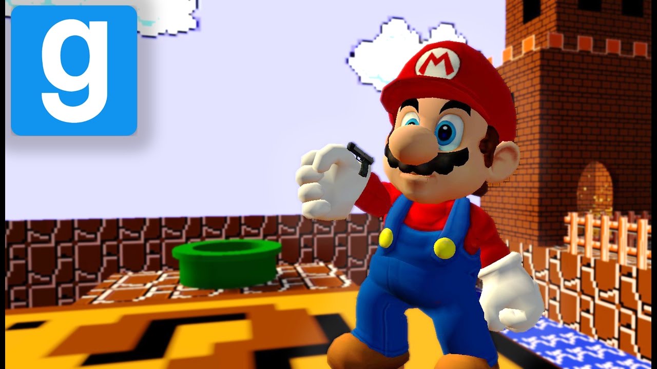Garry's Mod - SUPER MARIO MAP - YouTube
