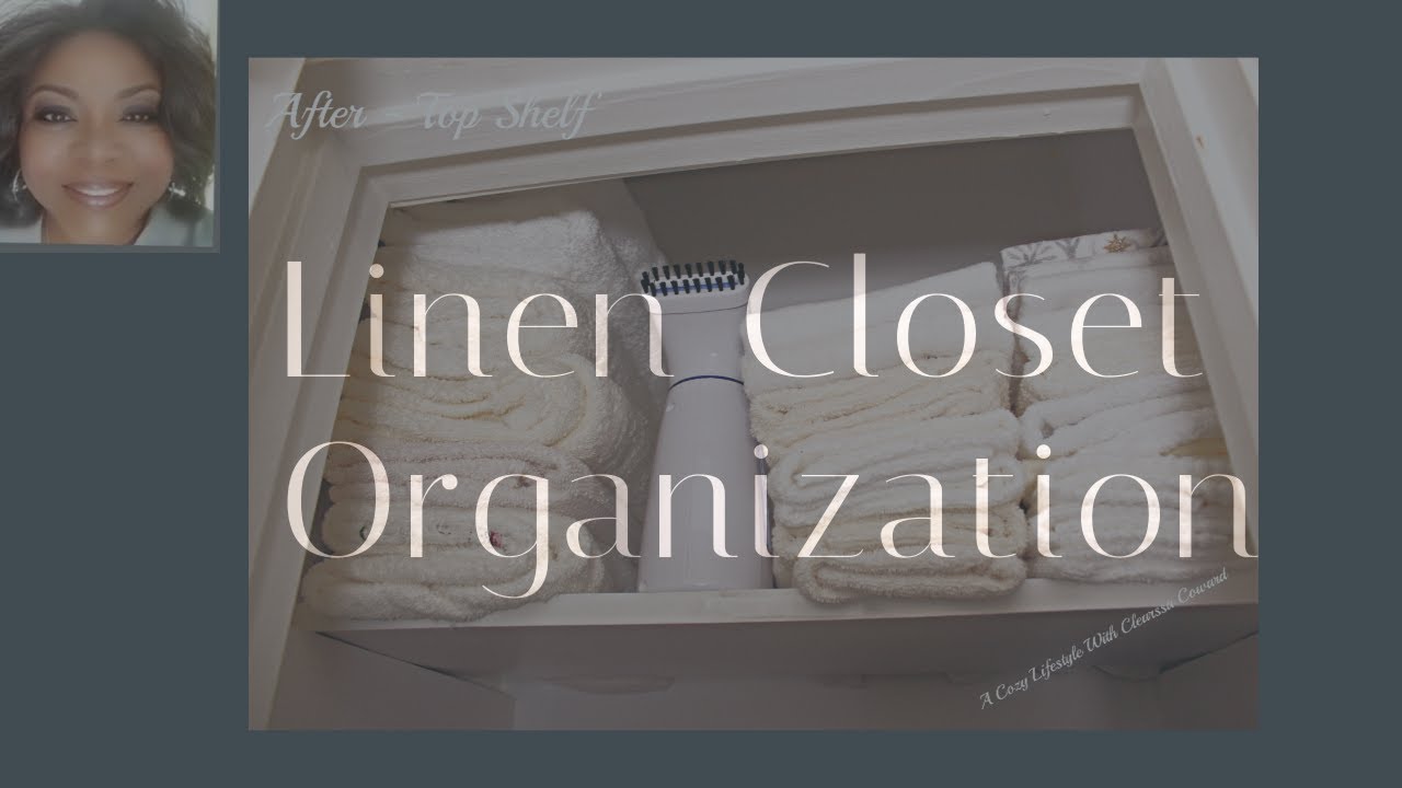 Getting It Together For 2020||Linen Closet Organization - YouTube