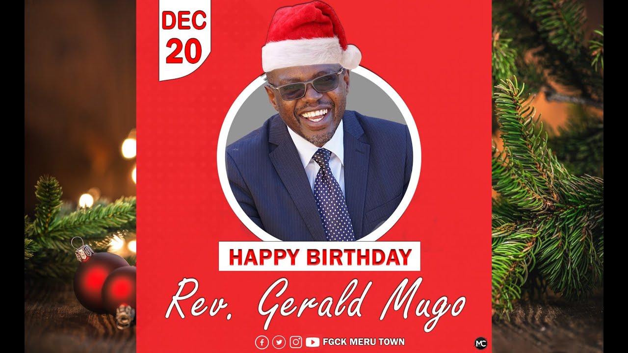 Christmas Sunday Service || Immanuel - Finally God is with us by Rev. Gerald Mugo || FGCK Meru ...