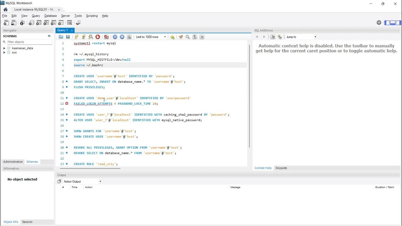 MySQL Security - YouTube