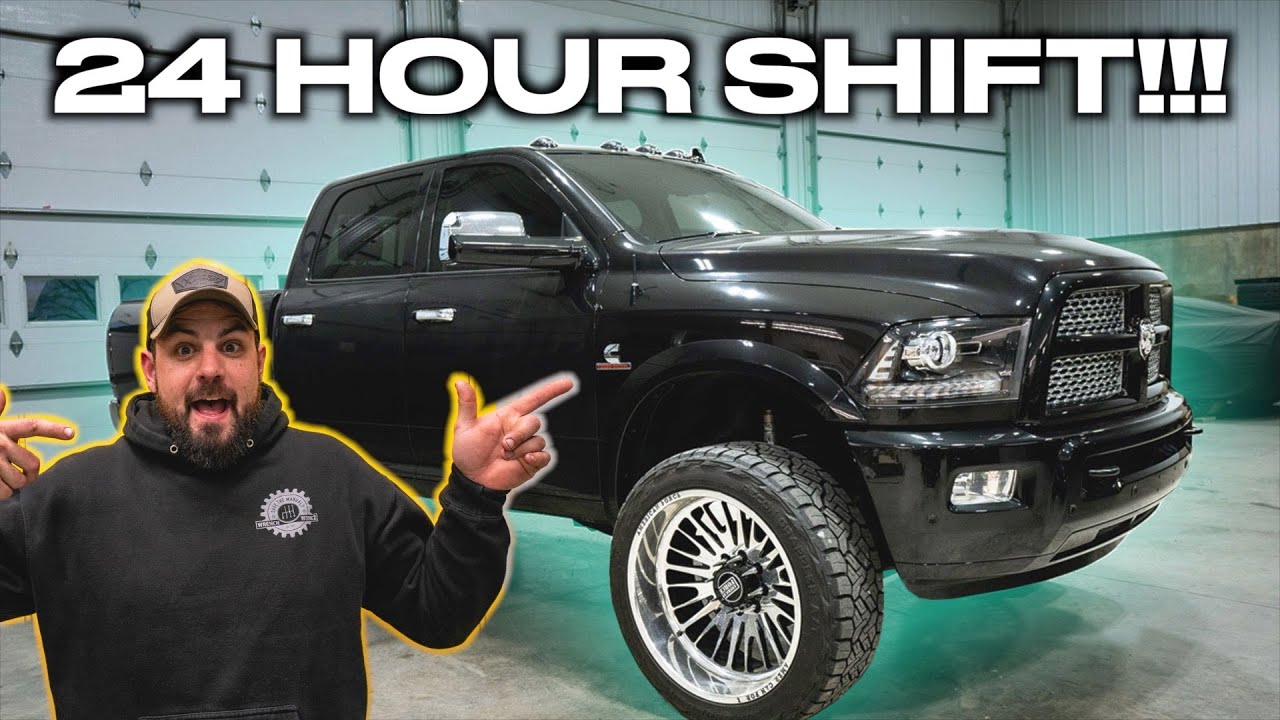 We Didn't Sleep for 24 HOURS To Finish This Cummins Build!!! - YouTube