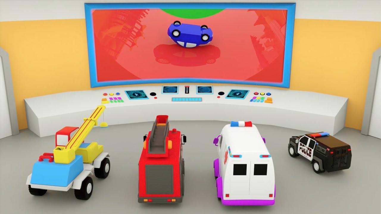 汽车宝贝工程队丨Baby car Engineering Team 3.Rescue a car that crashed a small ...