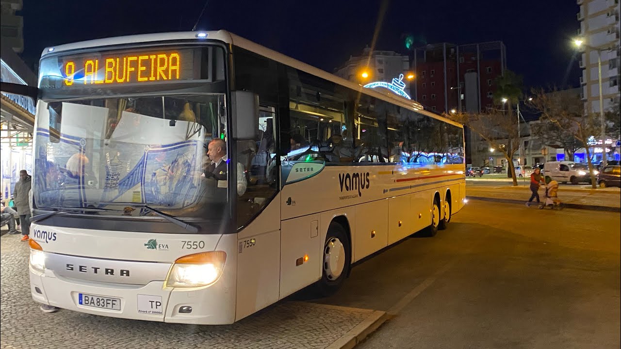 Setra S419 UL | Vampus Algarve | 9 To Albufera - YouTube