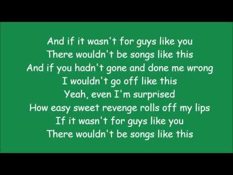 Carrie Underwood ~ Songs Like This (Lyrics) - YouTube