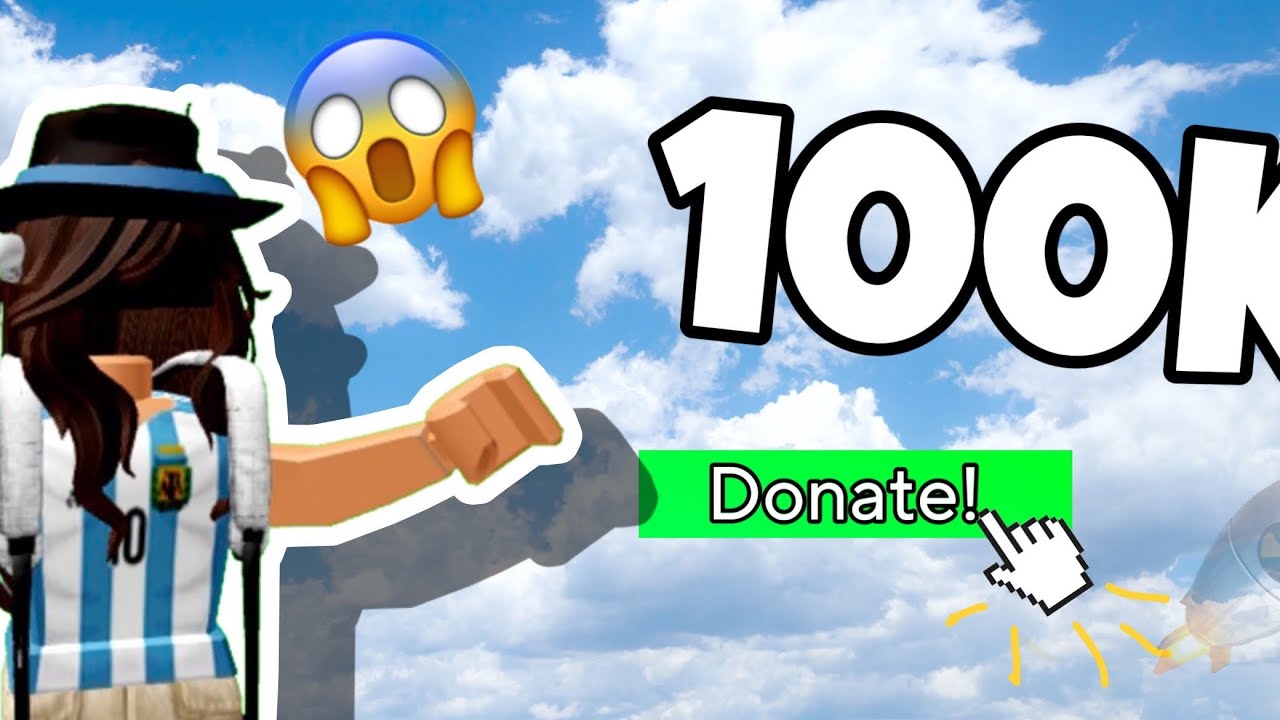 I'M GIVING AWAY 100K ROBUX! JOIN ME!! - YouTube