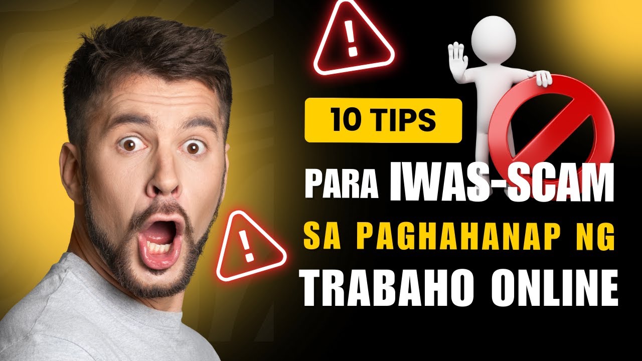 "10 Tips Para Iwas-Scam sa Paghanap ng Trabaho Online" - YouTube