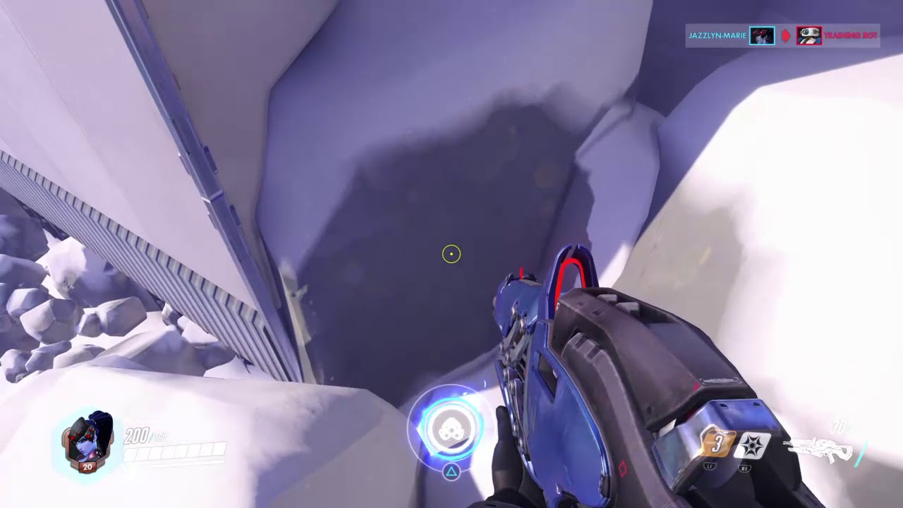 Overwatch Practice Range Glitch - YouTube