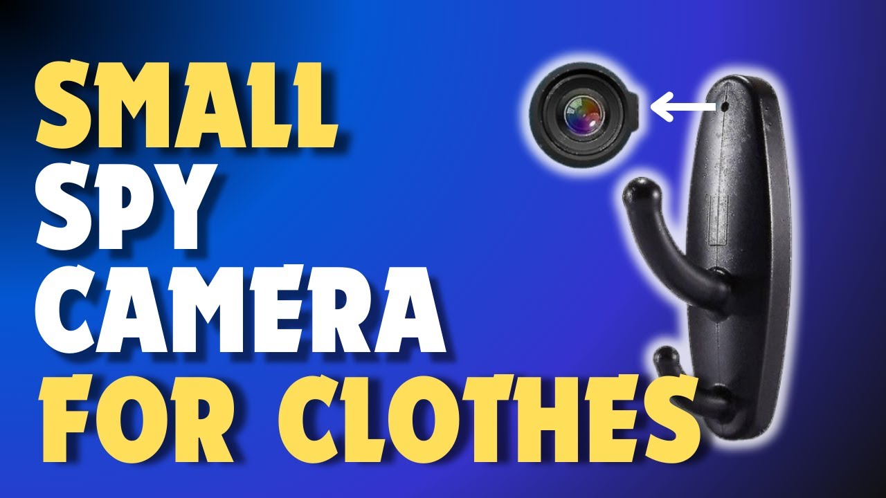 Top 5 Best Small Spy Cameras For Clothes In 2024 | Best Spy Cams - YouTube