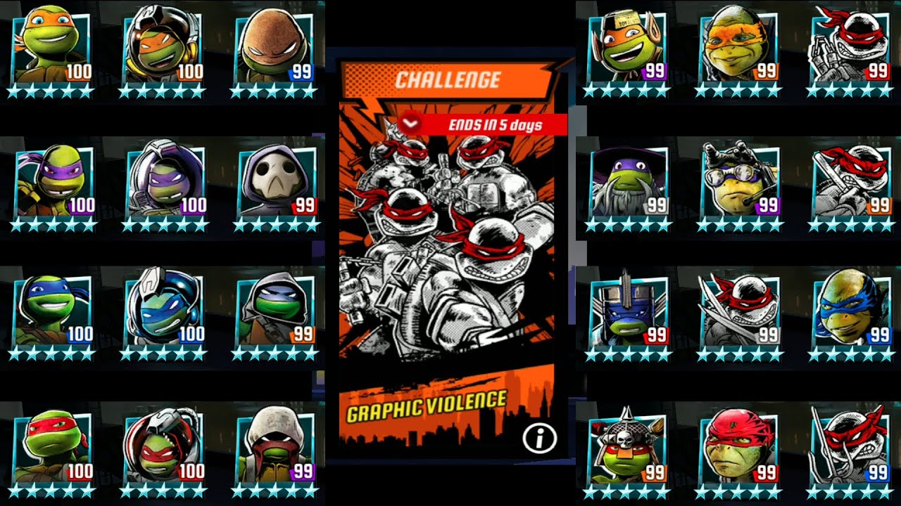 Turtle Teams VS M.O.U.S.E.R. | Teenage Mutant Ninja Turtles Legends ...