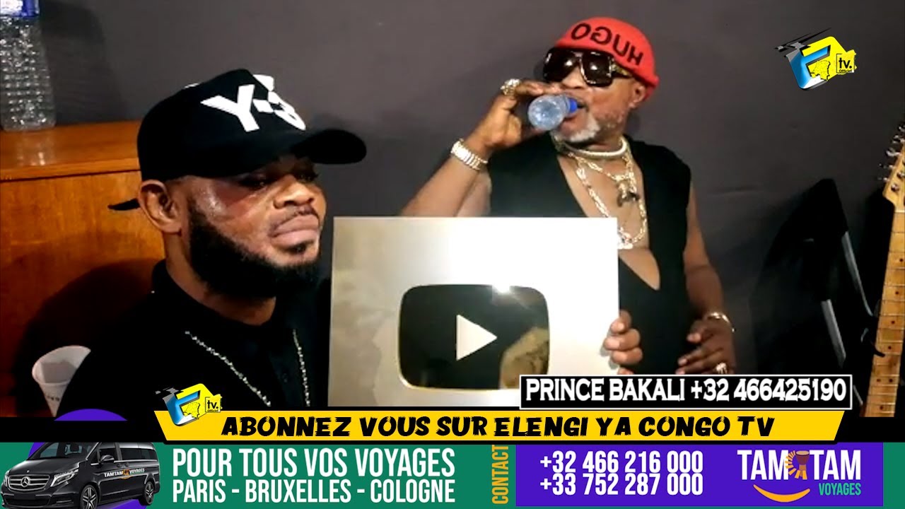 Exclusif: FARA FARA KOFFI OLOMIDE Et Son Fils PRINCE BAKALI à PARIS ...