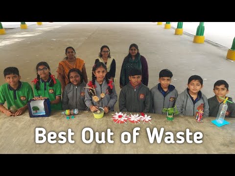 Best Out of Waste Activity for KV STUDENTS 1st Position- Madhumitha ...