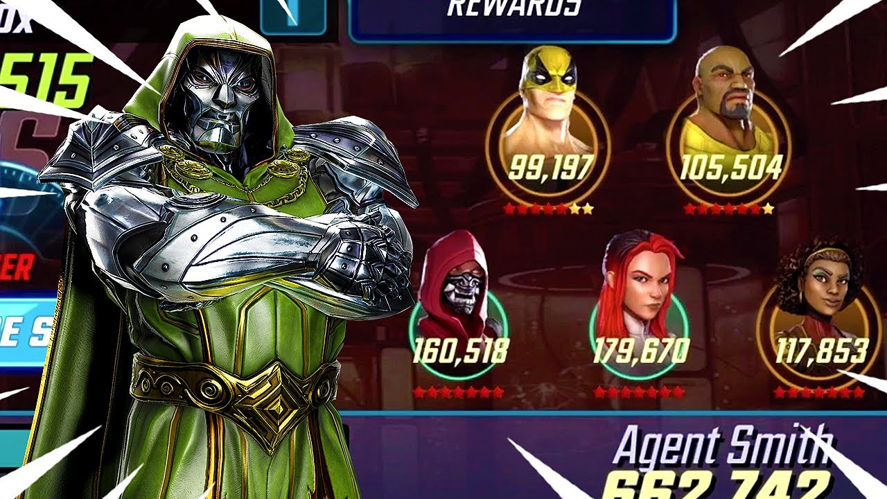 Doctor Doom Vs Gear Tier 16 Team! - MARVEL Strike Force - MSF - YouTube