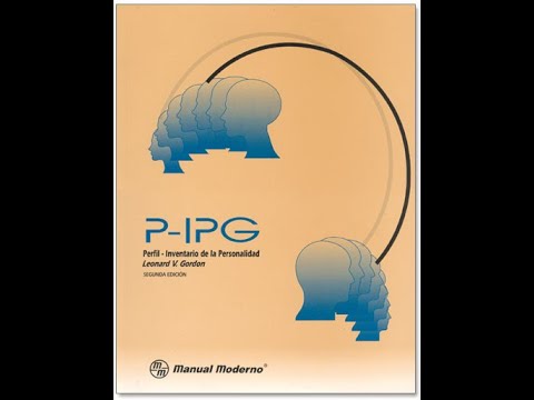 Perfil e inventario de personalidad de Gordon (P-IPG) - YouTube