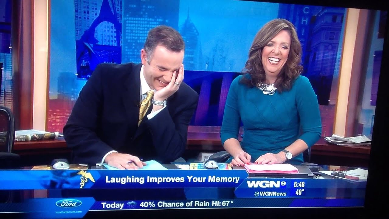 WGN Morning News Laughter - YouTube