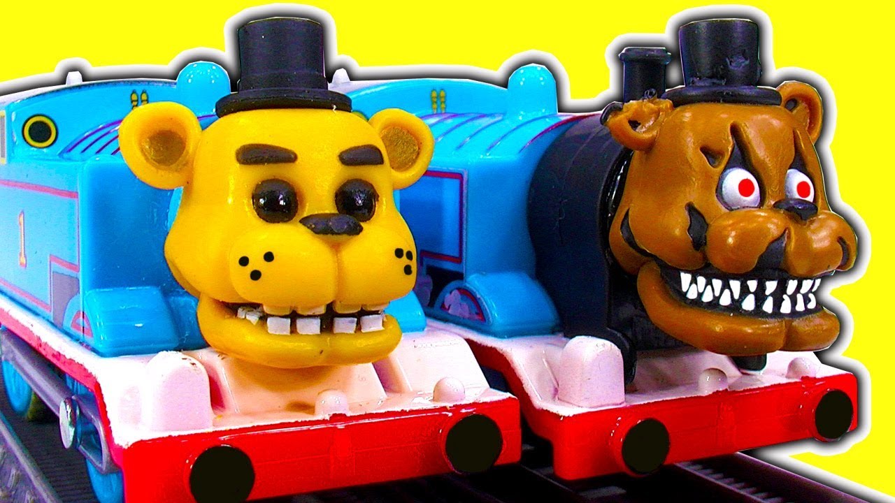 Thomas The Tank FNaF Golden Freddy Halloween How To Toy Train Mod 🎃 ALT ...