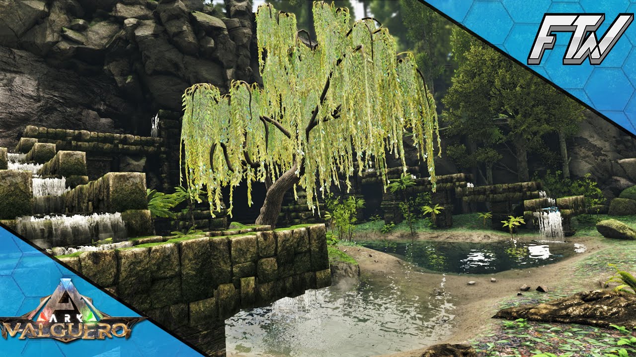 Valgueros Amazing Base Locations!!! Ark Valguero (Cluster Ep3) - YouTube
