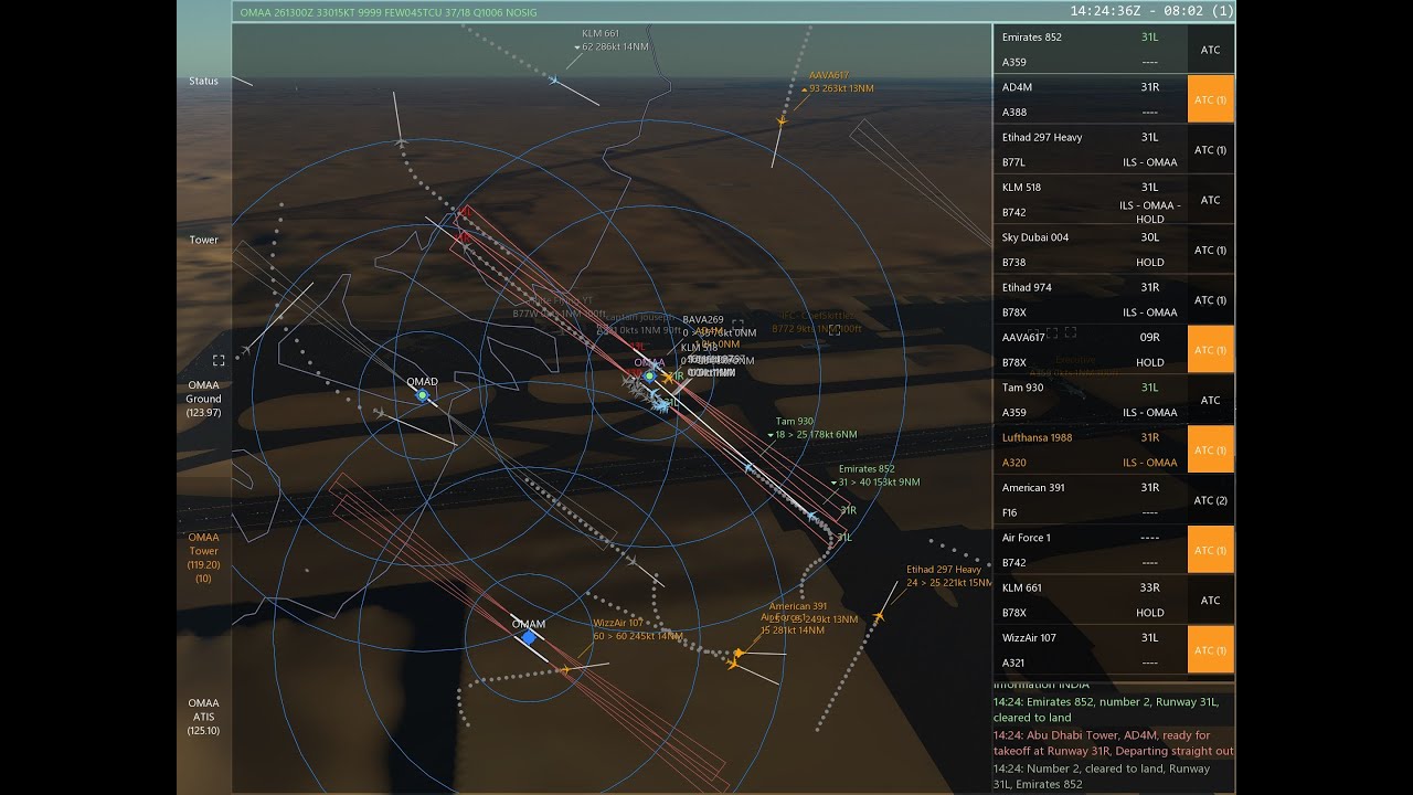 OMAA ground and tower controll! - YouTube