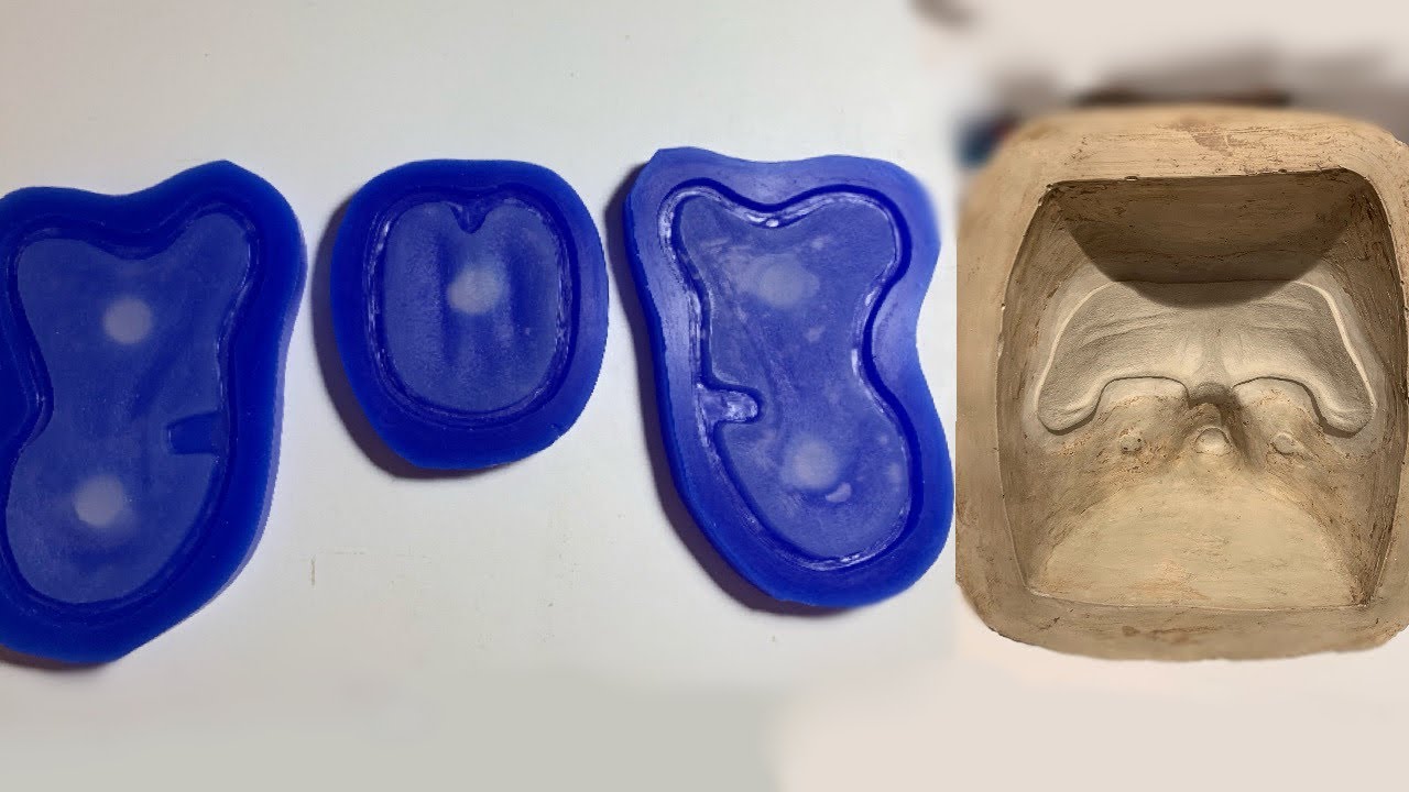 Making Old Age Prosthetics Part Three: Molding - YouTube