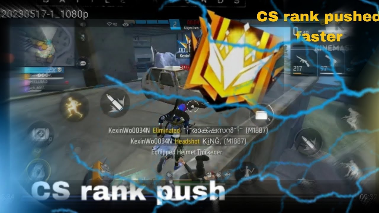 cs rank pushed faster random player - non stop gamer - YouTube