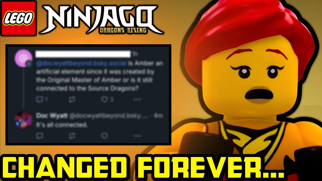 MASSIVE AMBER UPDATE! 😨 Ninjago Writer CONFIRMS New History! Ninjago ...