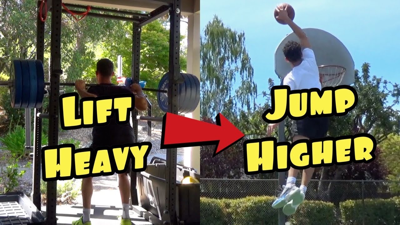 Jump Training: LIFTING HEAVY AF - YouTube