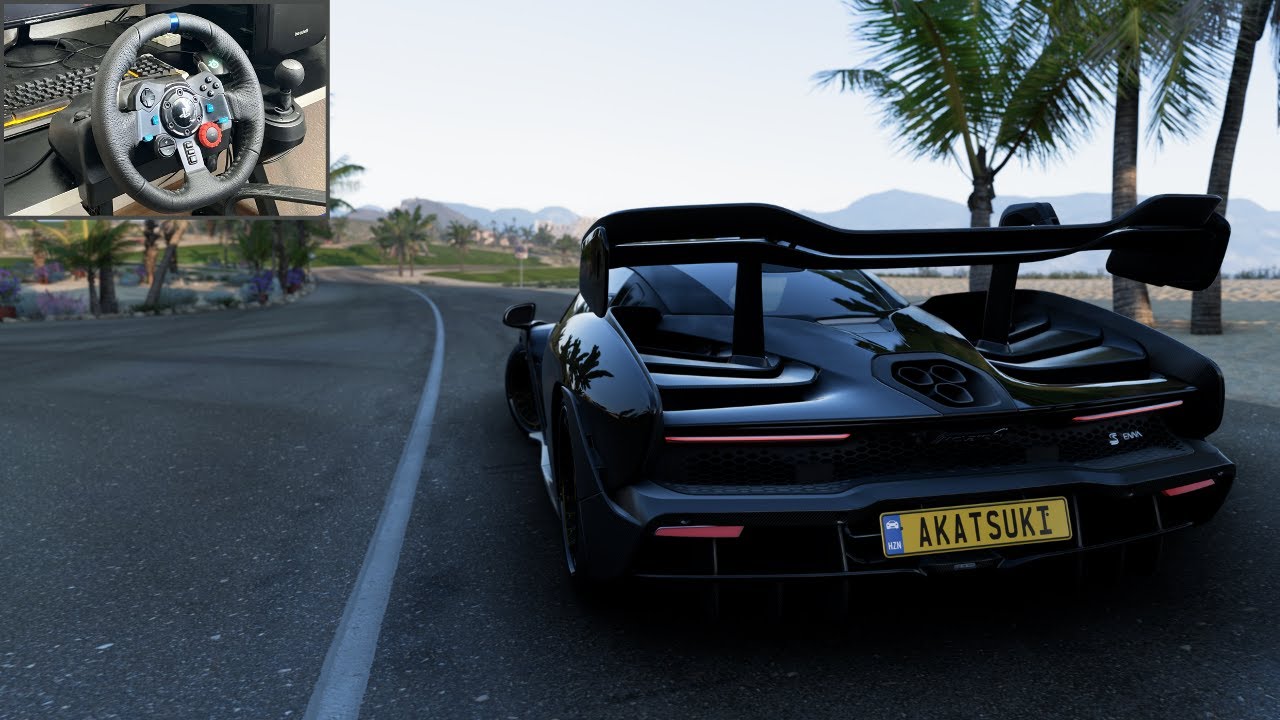 1142HP McLaren Senna | Forza Horizon 5 | Logitech G29 - YouTube