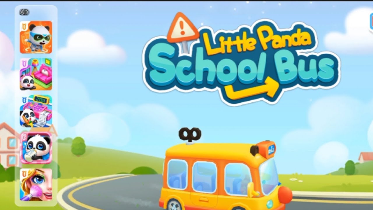 Little Panda School Bus 🐼 -Drive a Bus And Explore The Journey To ...
