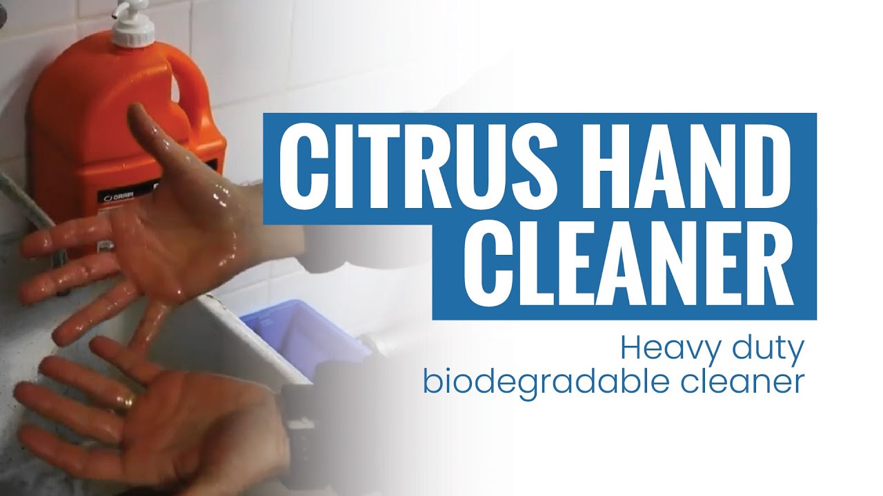 Citrus Hand Cleaner - ORANGE CREAM 580 | Heavy-Duty Biodegradable Hand ...