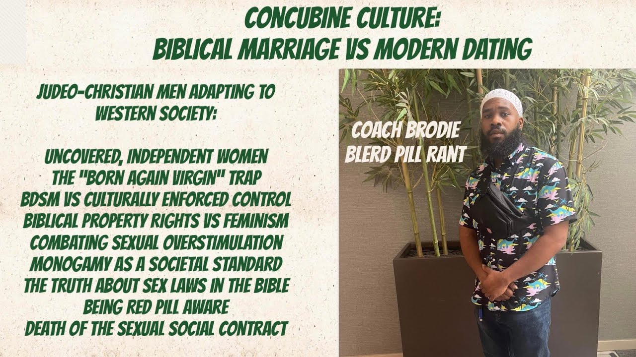 Concubine Culture: Biblical Marriage vs Modern Dating - YouTube