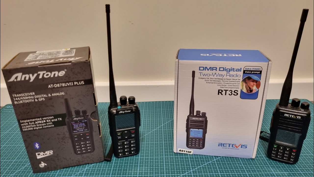 Cheap vs Expensive DMR radio biggest difference: Anyone vs Retevis ...