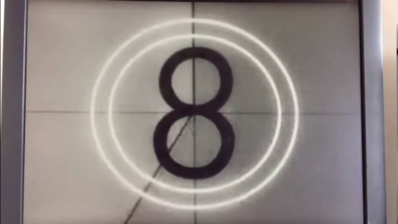 SMPTE Universal Film LEADER - YouTube