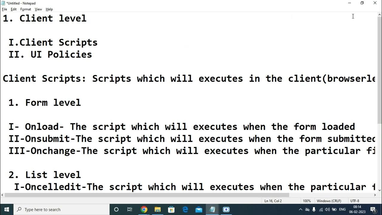 ServiceNow Onload and Onsubmit Client Scripts - YouTube