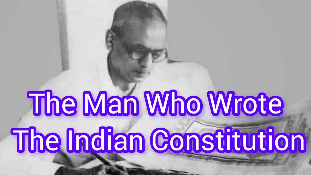 The Man Who Wrote The Indian Constitution - Prem Behari Narain Raizada ...
