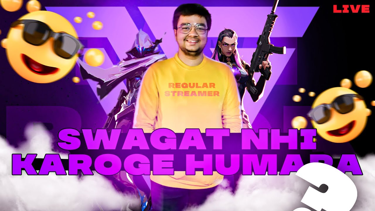 Hellooo I Am BACKKK🔥| Valorant INDIA Live with Darshil🤩| Opening Night Market Today🤞| #365 - YouTube