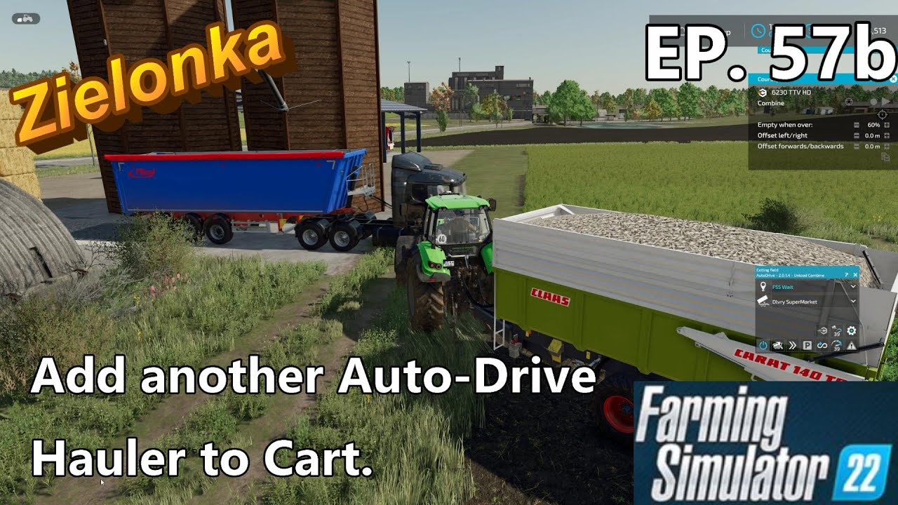 FS22 Zielonka Ep. 57 - Part 2. Finishing the Parsnip patch with Course ...