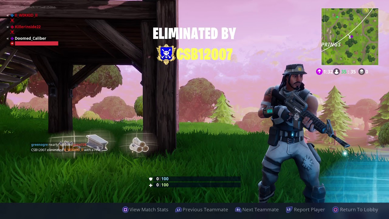 Fortnite_invisible bullet? - YouTube